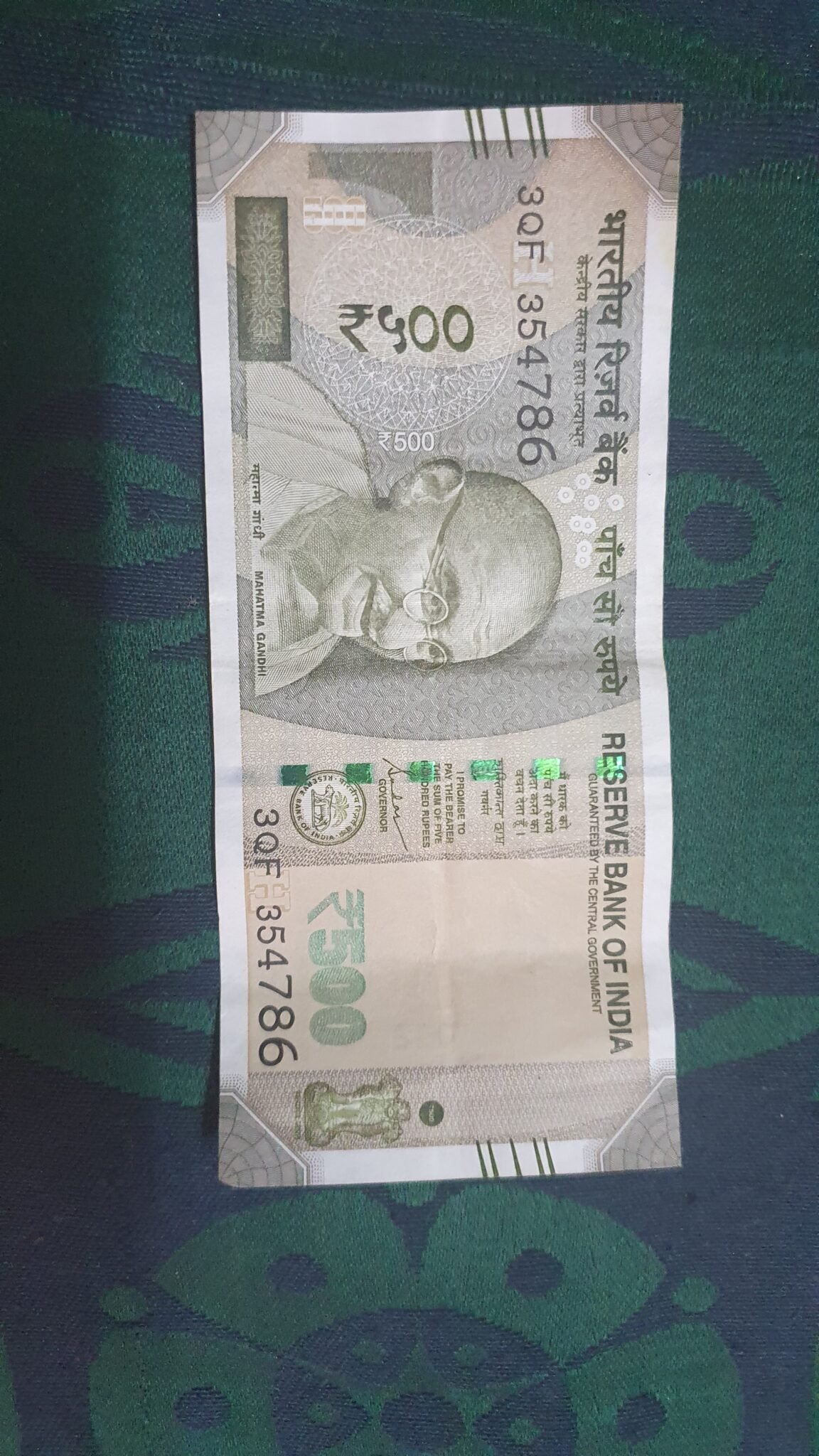 Indian Currency 500 Rs note of 786 | MArket Value is 3 Lakh ...